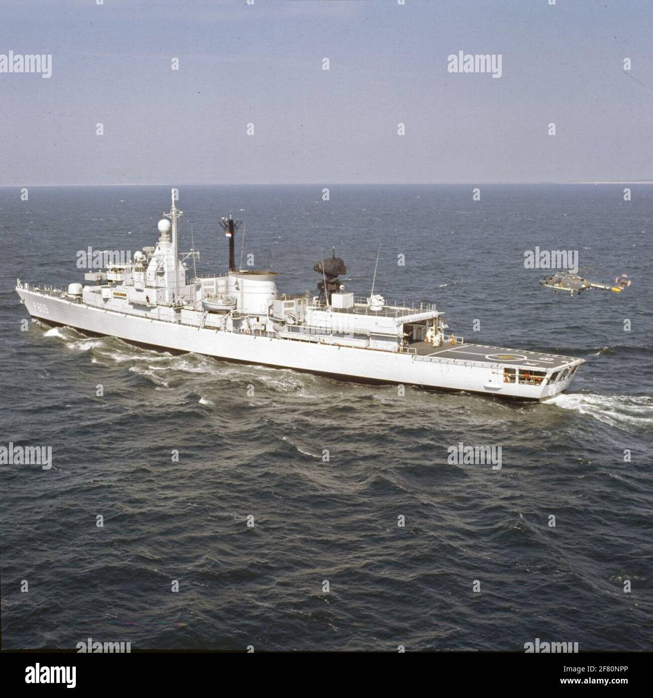 The S-Frigate Hr.Ms. Van Kinsbergen (1980-1995 Stock Photo - Alamy