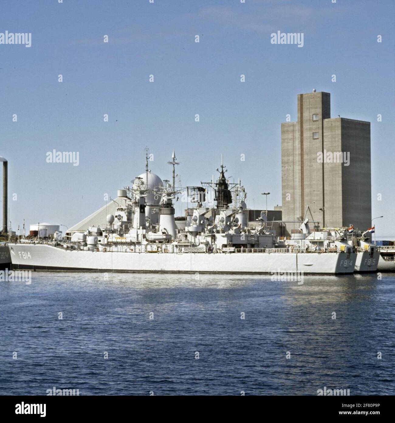 Hr.ms. Isaac Sweers (1968-1990) with Hr.Ms behind this. Evertsen (1967 ...