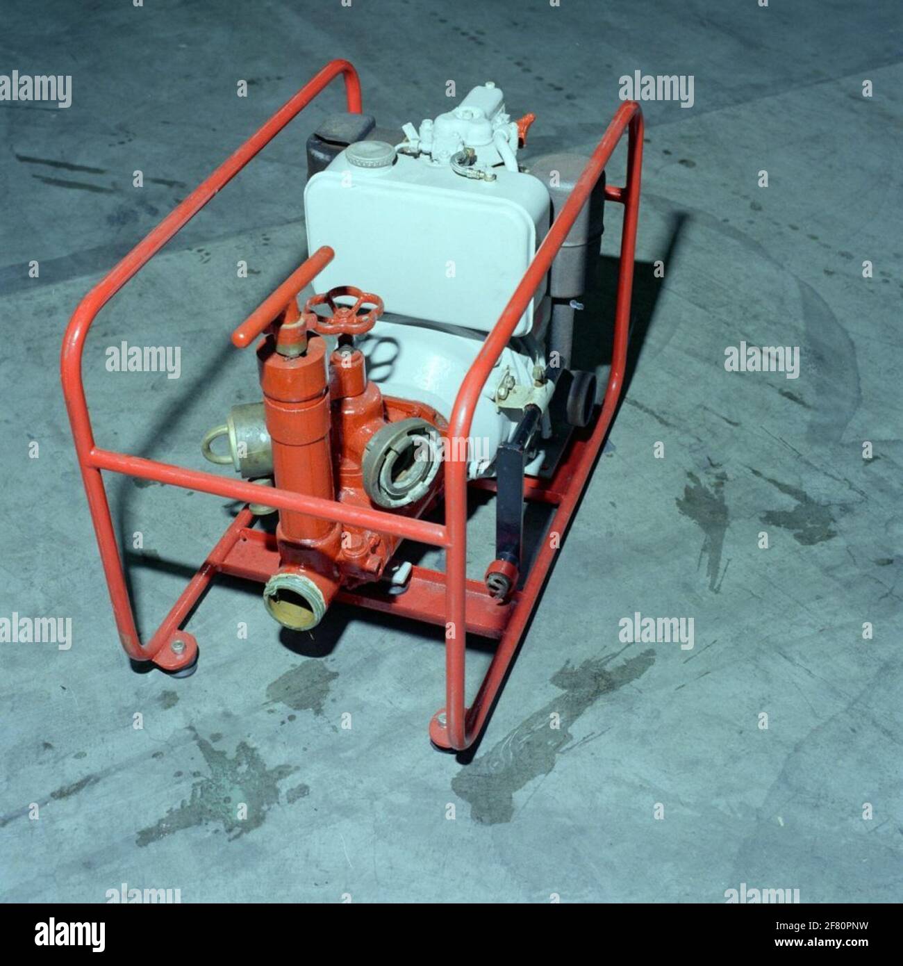 Technical recording from fire-fighting agents at the school for NBCD ...