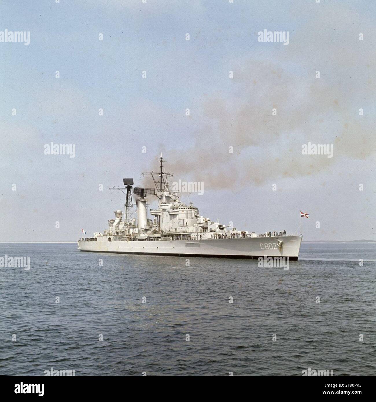 Cruiser Hr.Ms. The Seven Provinces (1954-1975 Stock Photo - Alamy