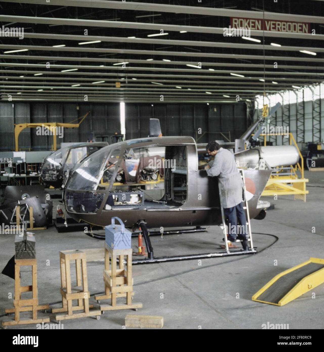 Depot aircraft equipment (DVM). Maintenance and overhaul to Bölkow BO ...