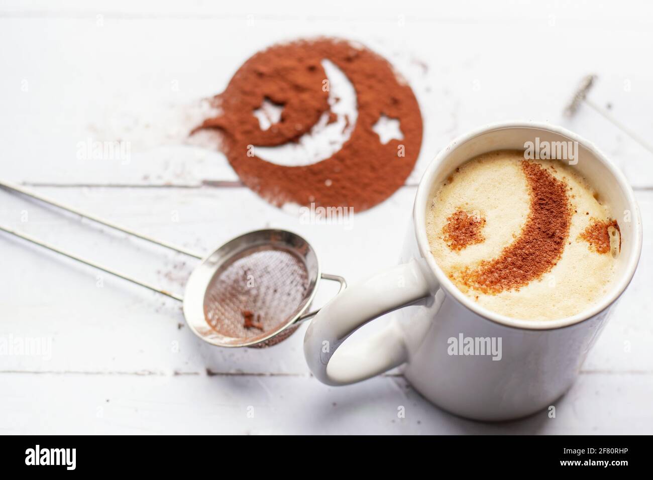 Moon latte hi-res stock photography and images - Alamy