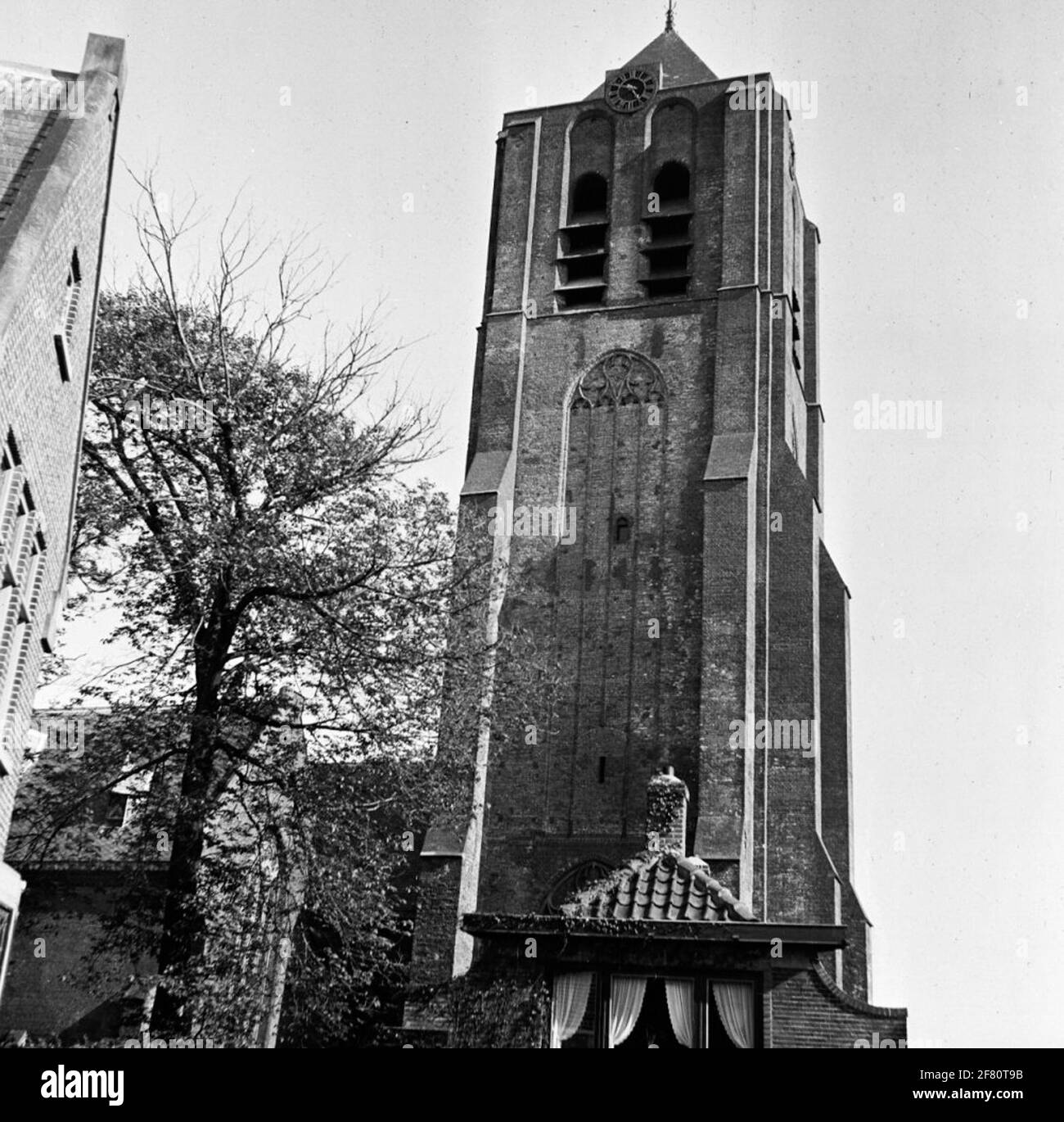 Tower of a church building Stock Photo - Alamy