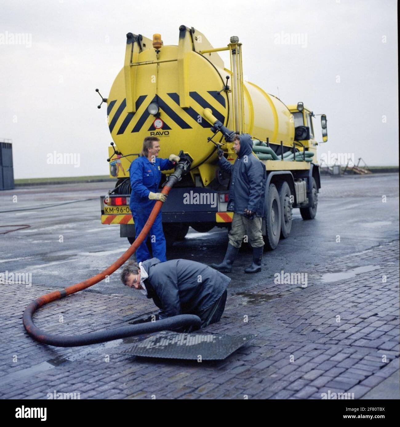 Emptying and cleaning the waste tanks of the NBCD school the pyromaniac ...