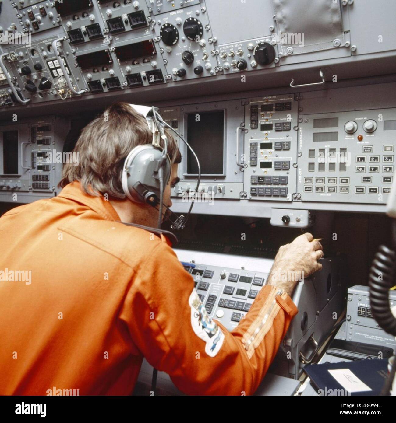Instruments in a Lockheed P-3C (Update II) Orion long distance Maritime ...