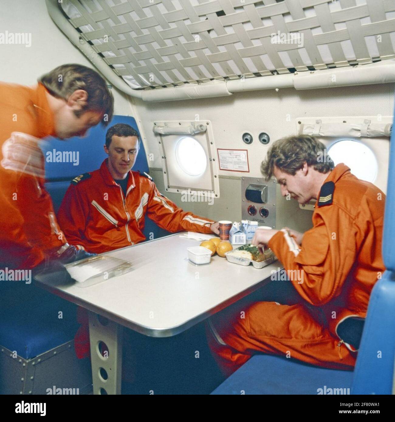 Pantry in a Lockheed P-3C (Update II) Orion long distance Maritime ...