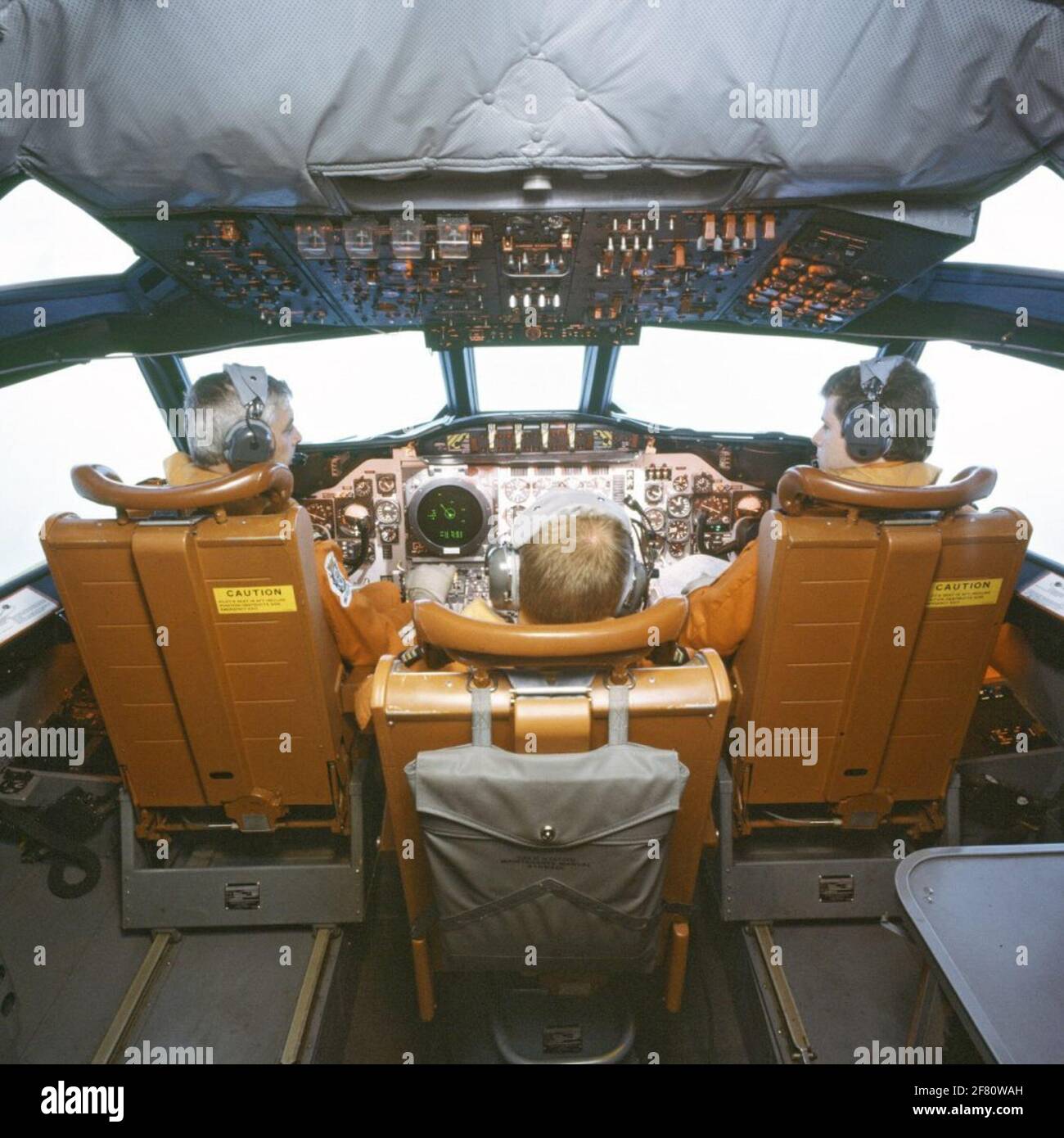 The Flight Deck of a Lockheed P-3C (UPDATE II) ORION OF DELIVERY ...
