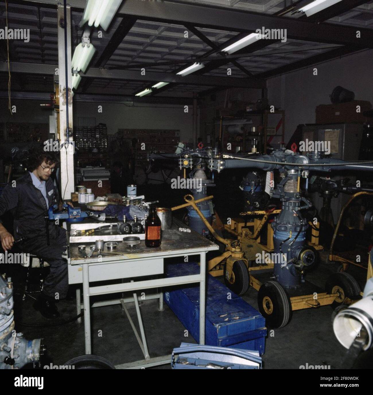 Depot aircraft equipment (DVM). Maintenance and overhaul to Bölkow BO ...