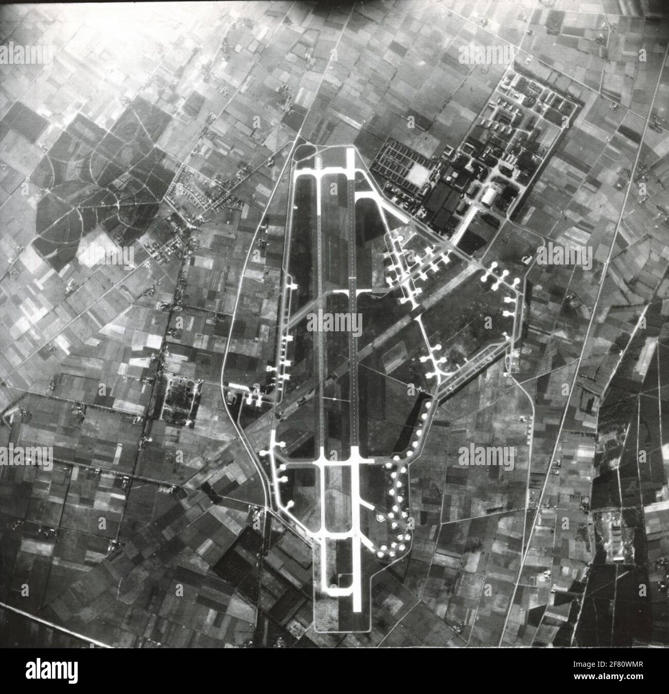 Aerial airbase Volkel Stock Photo - Alamy