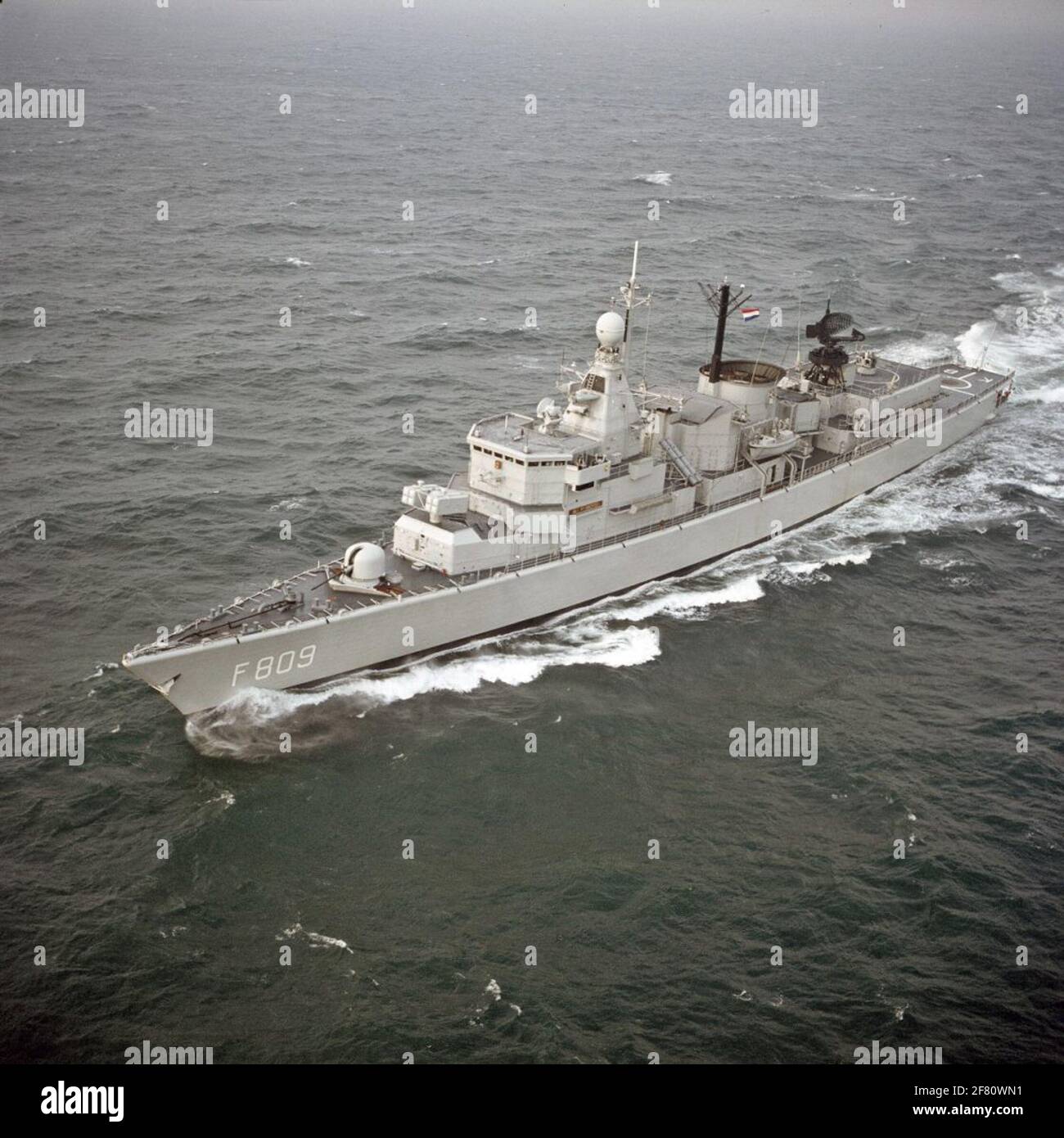 The S-Frigate Hr.Ms. Van Kinsbergen (1980-1995 Stock Photo - Alamy