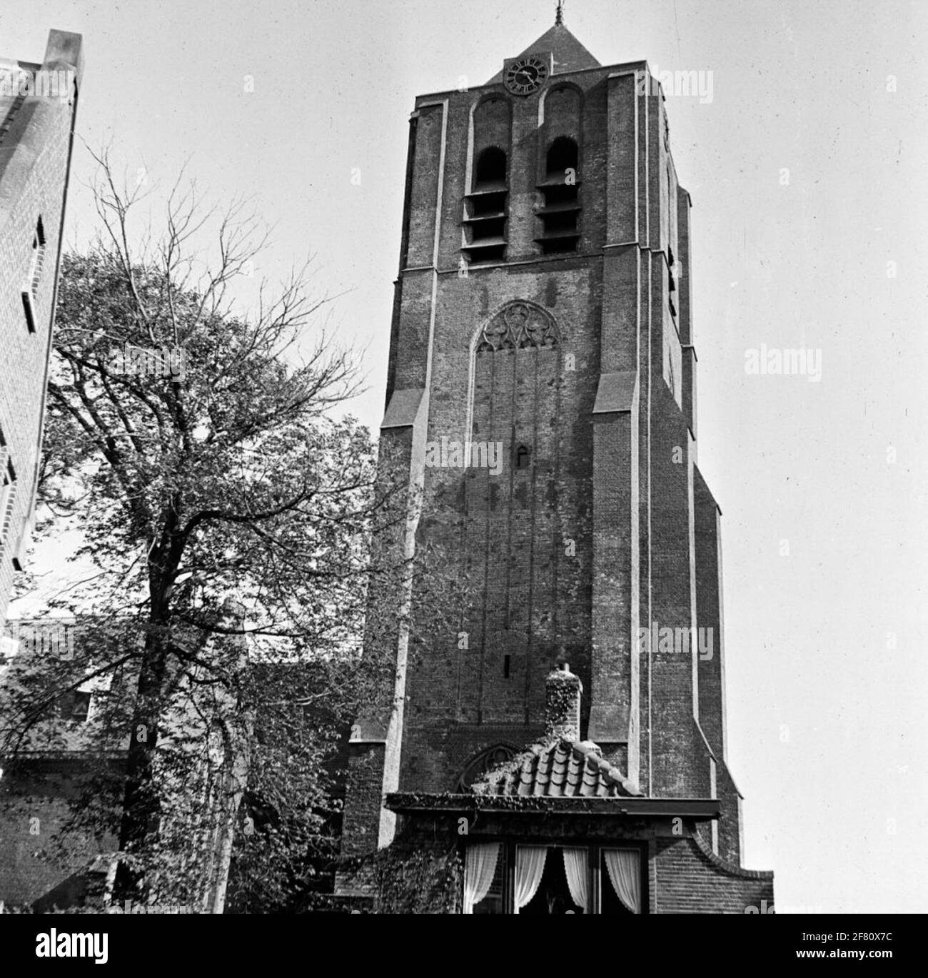 Tower of a church building Stock Photo - Alamy