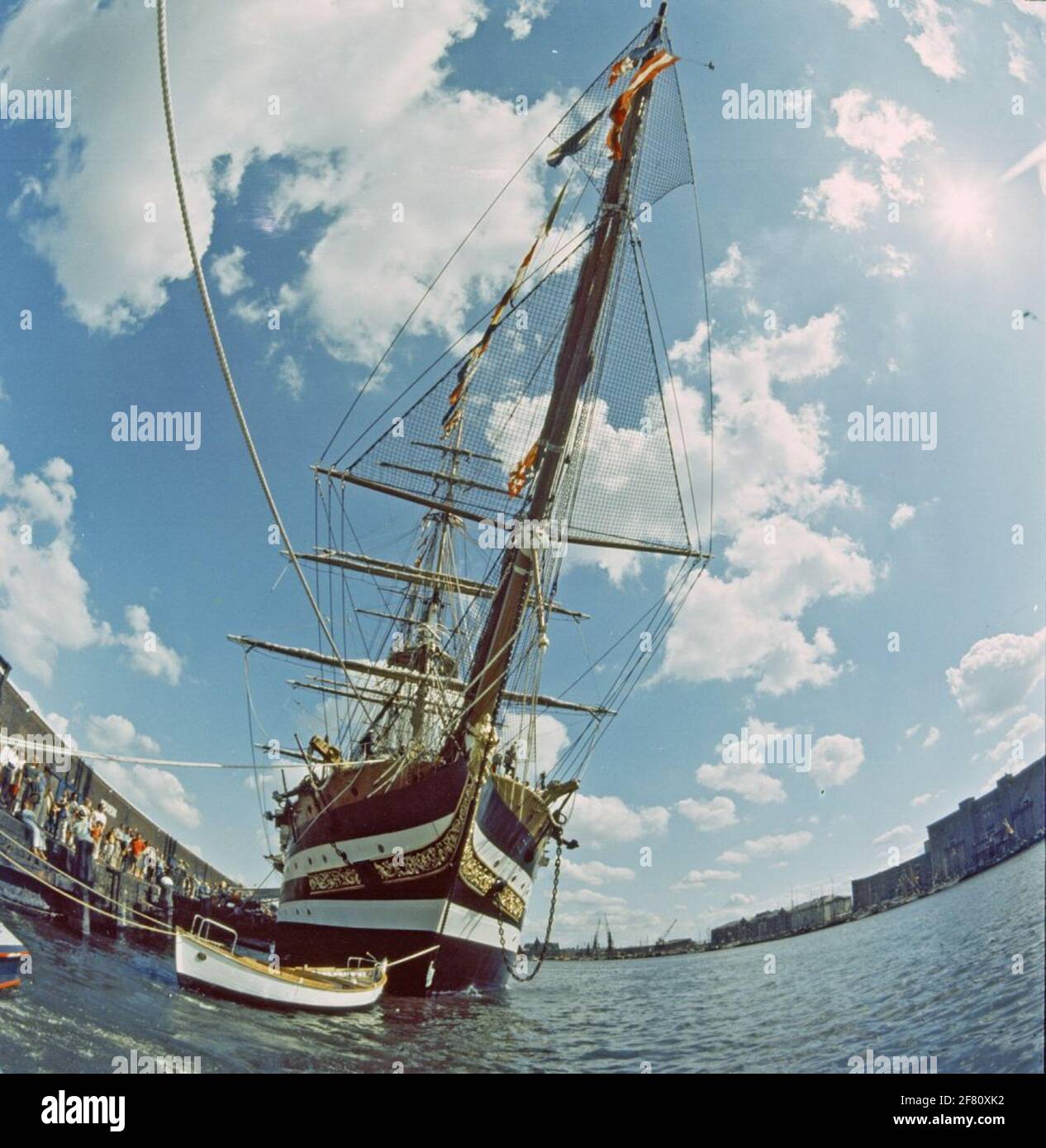 The Italian volume Amerigo Vespucci (1931-) is a training sail ship ...