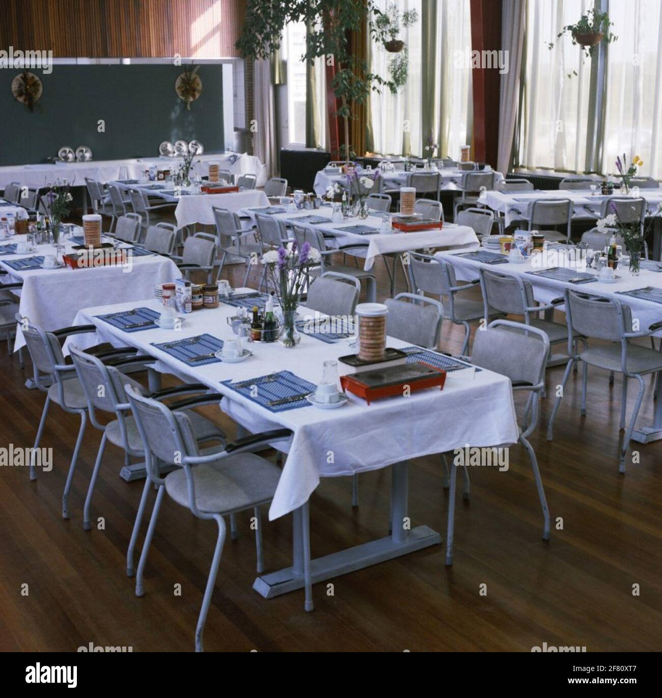 Marine Barracks Willemsoord. Dining room Stock Photo - Alamy