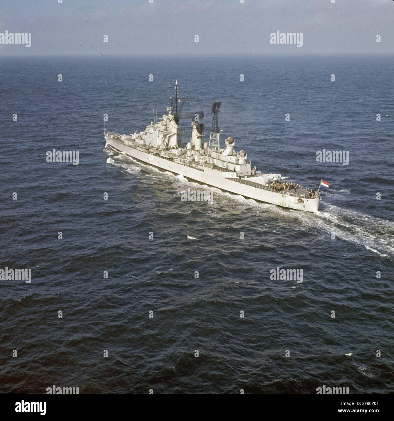 Cruiser Hr.Ms. The Seven Provinces (1954-1975 Stock Photo - Alamy