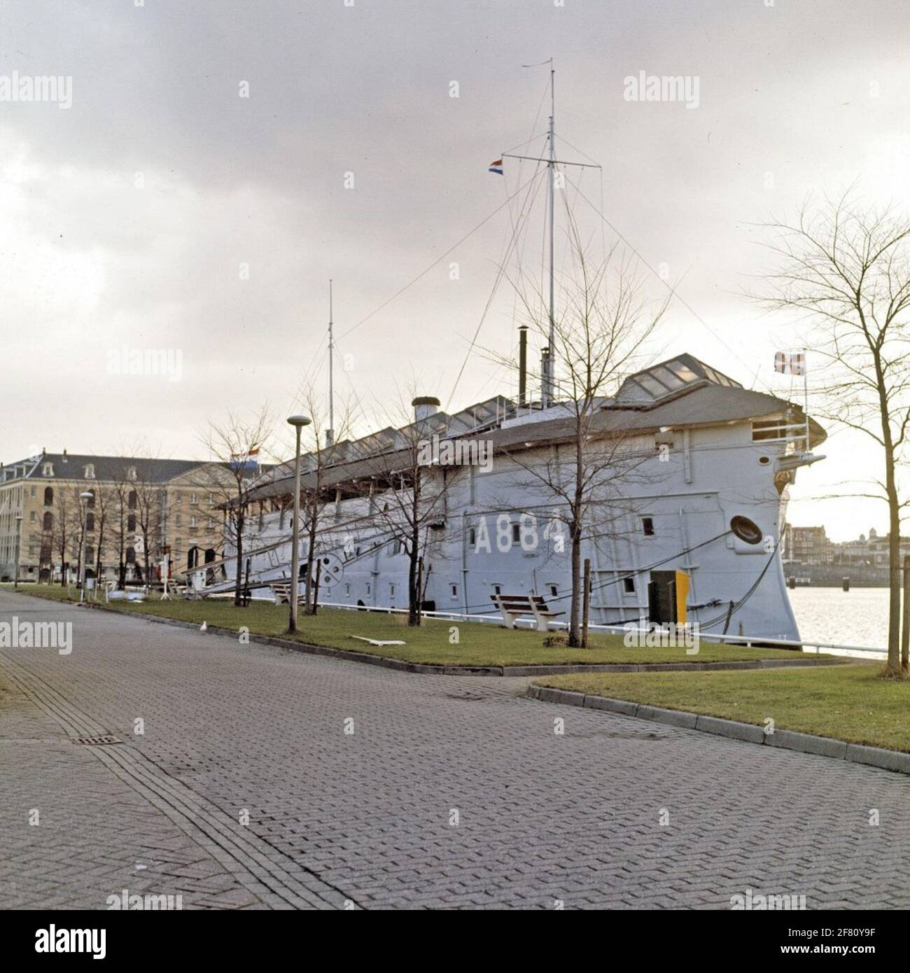 The Buffel (1894-1973 guard ship from 1947 to 884, formerhr.ms. Buffalo ...