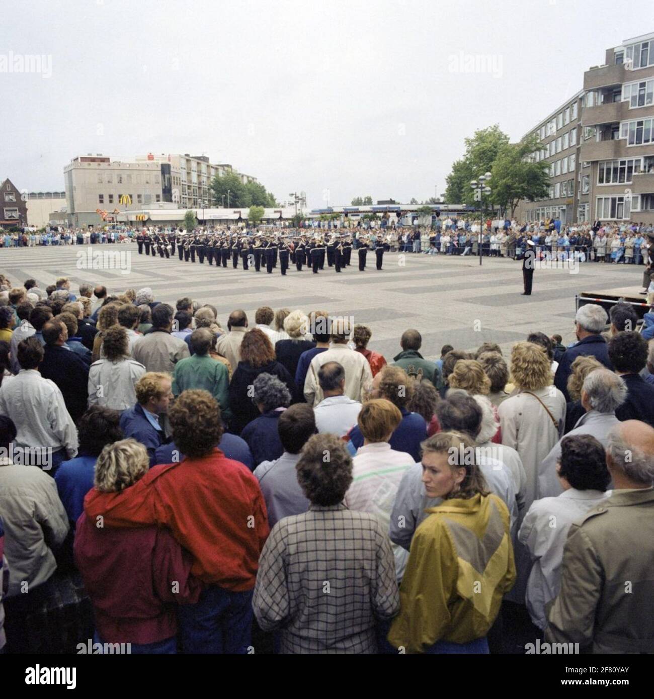Performance of the Marine Chapel during the 1989 fleet days Stock Photo ...