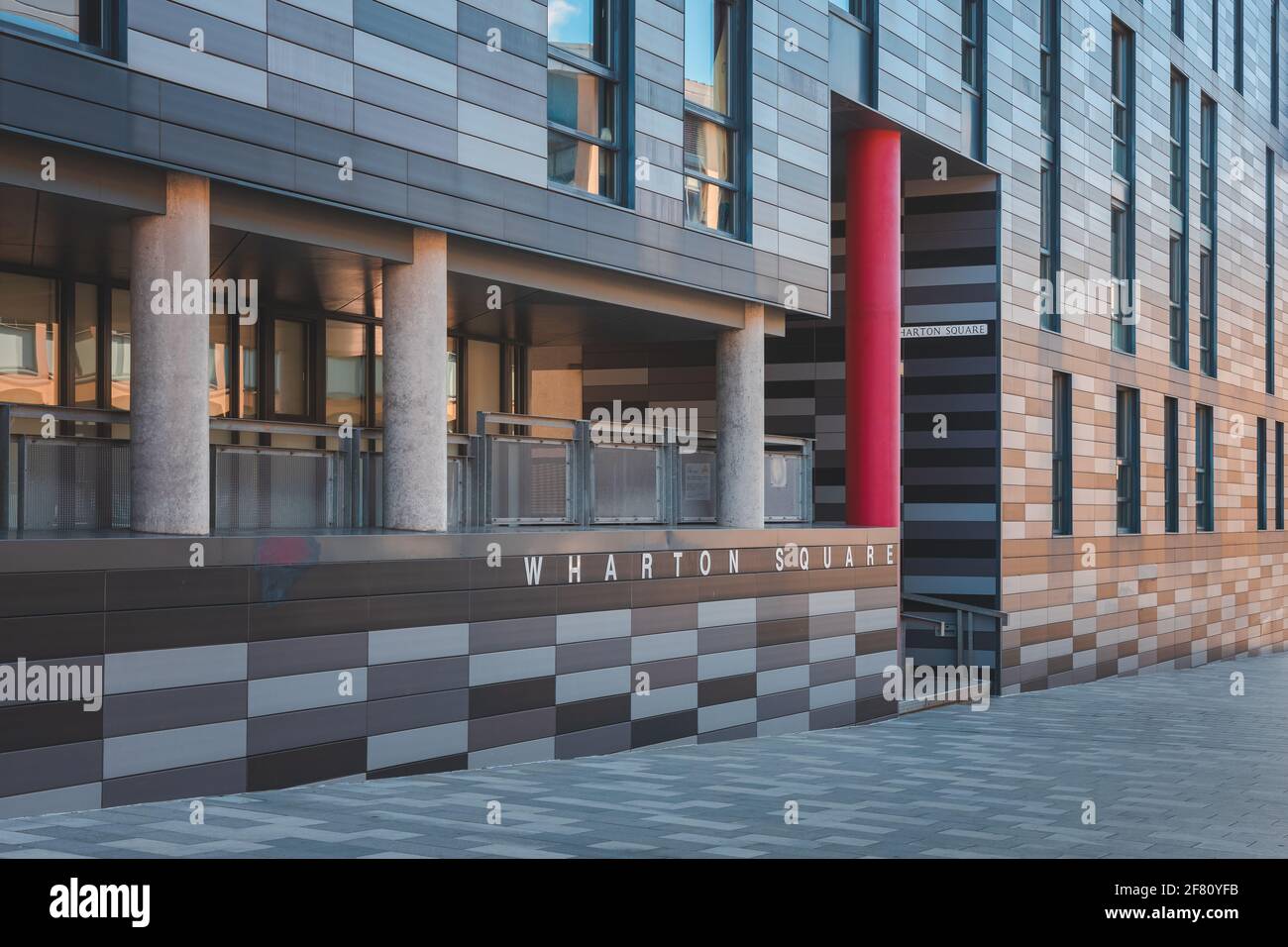 Edinburgh, Scotland - April 10 2021: Modern, sleek architecture design ...