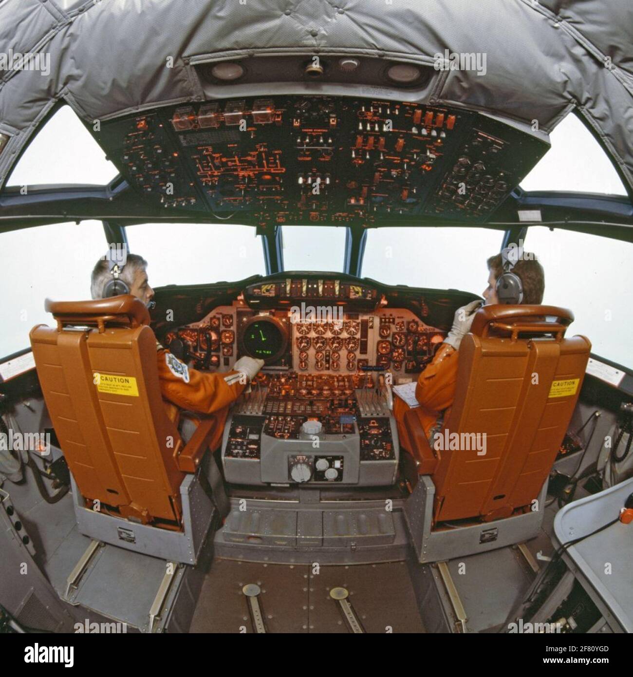 The Flight Deck of a Lockheed P-3C (UPDATE II) ORION OF DELIVERY ...