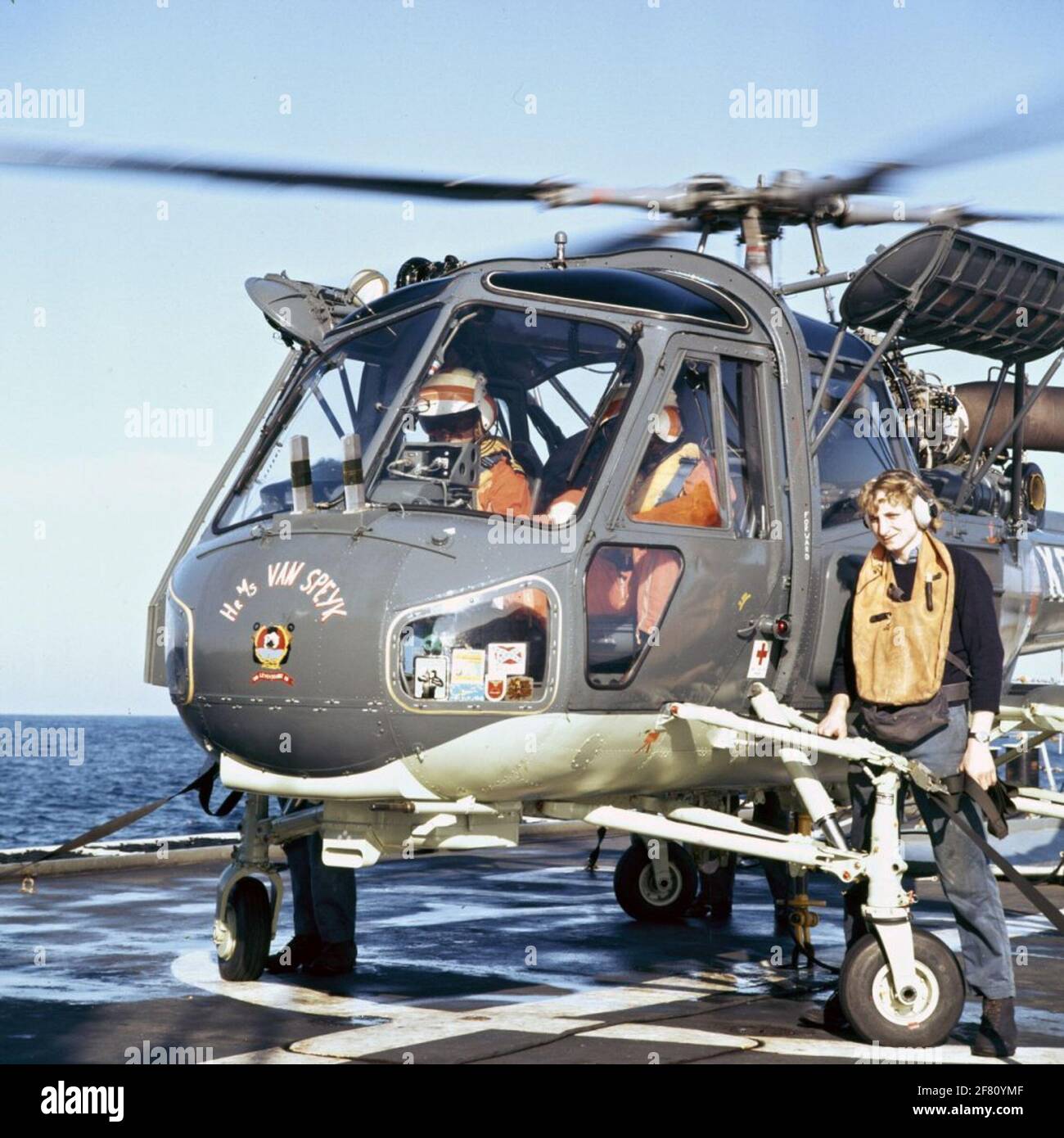 A Westland Wasp Mk.1, Series 2 & 2a (AH-12A) submarine control ...