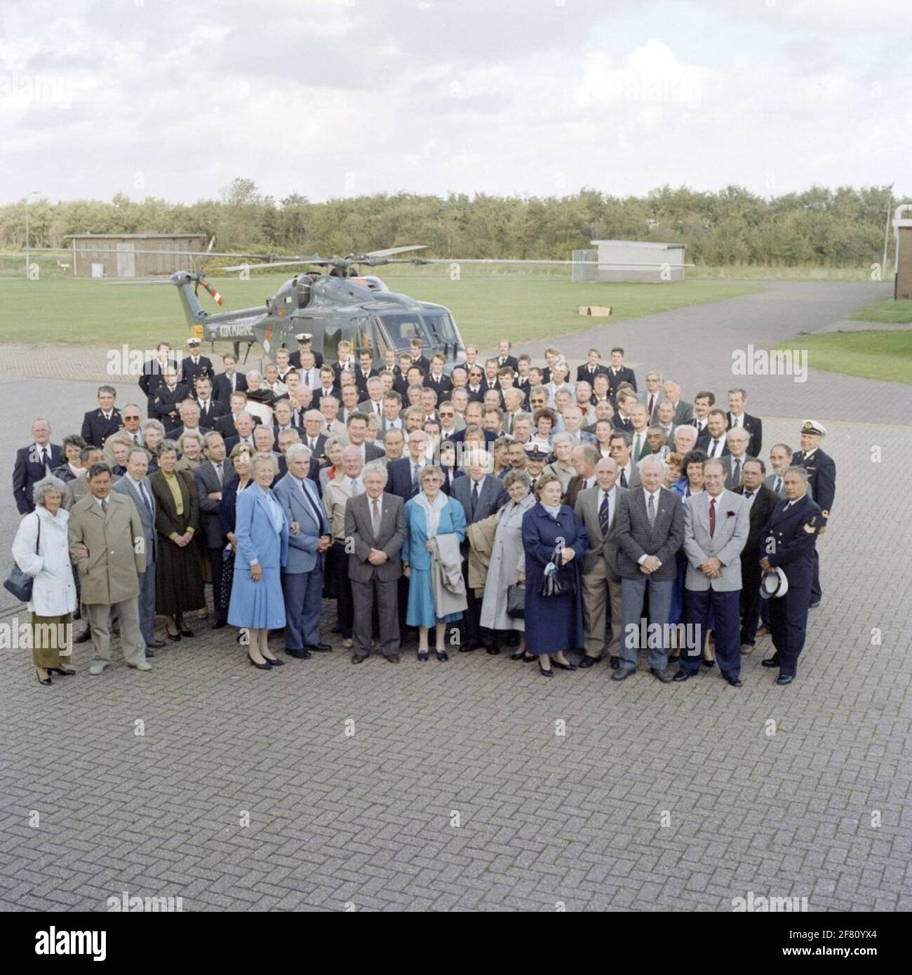 40 anniversary of airplane quadron 7 (vsq 7). In the tradition room of ...