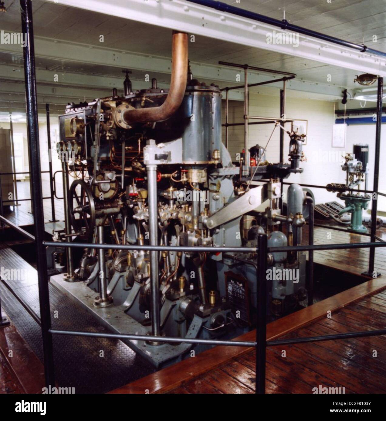 The former ram ship / lodging ship of the Royal Navy Hr.Ms. Scorpio ...