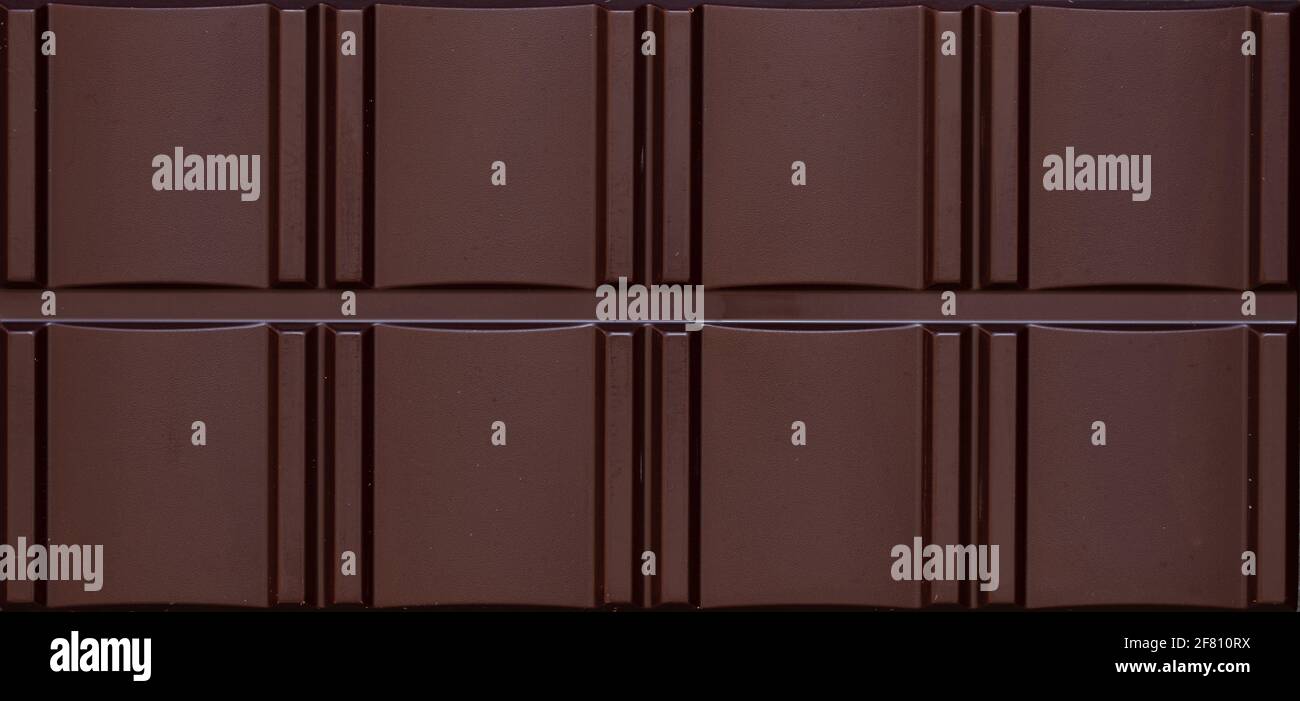 Black chocolate bar background, pattern Stock Photo - Alamy