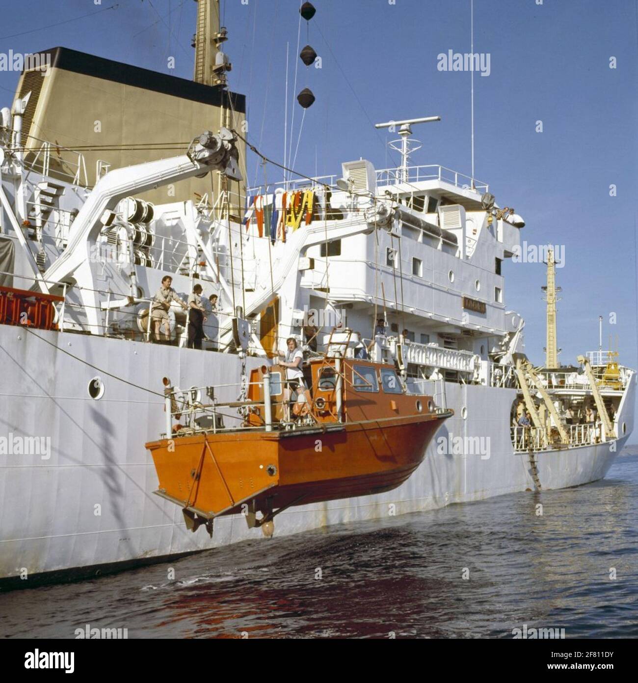 The Barkas of the Oceanographic Research Vintage Hr.Ms. Tydeman (1976 ...