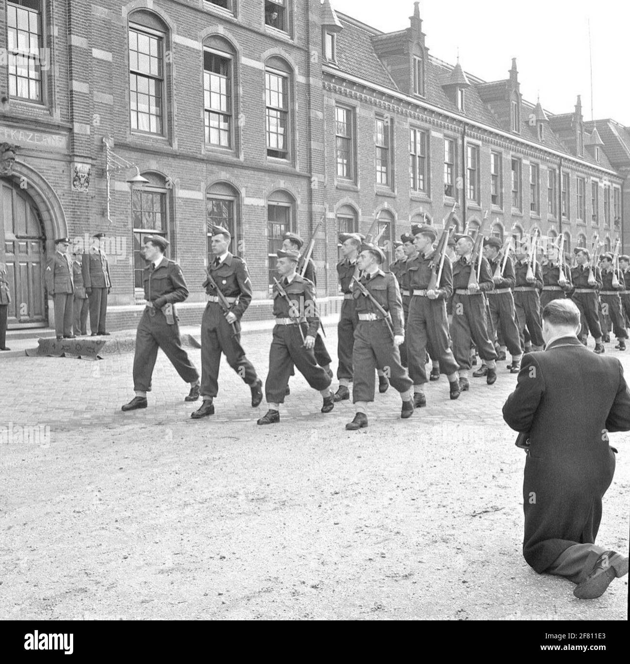 Presentation of two gold medals for 36 years of loyal military service ...