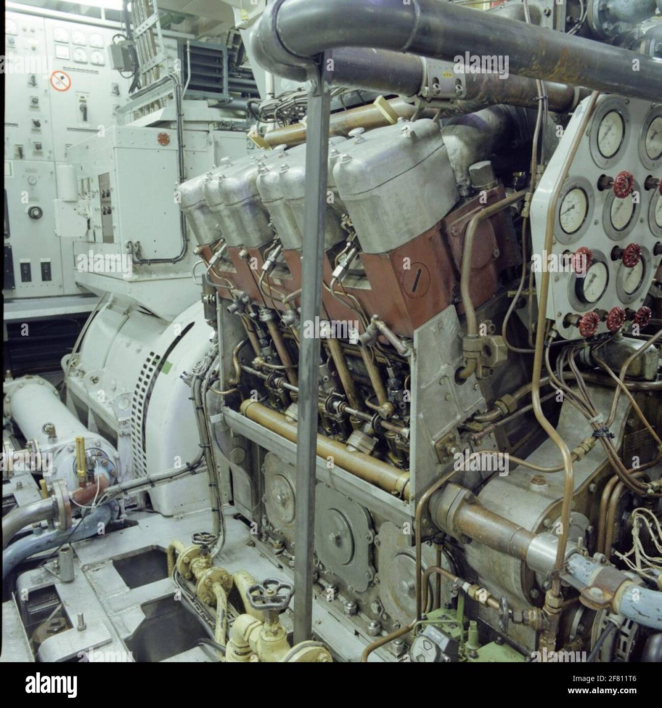 Fuel Research Vintage Diesel Generator Hr.Ms. From Speijk (1955), after ...