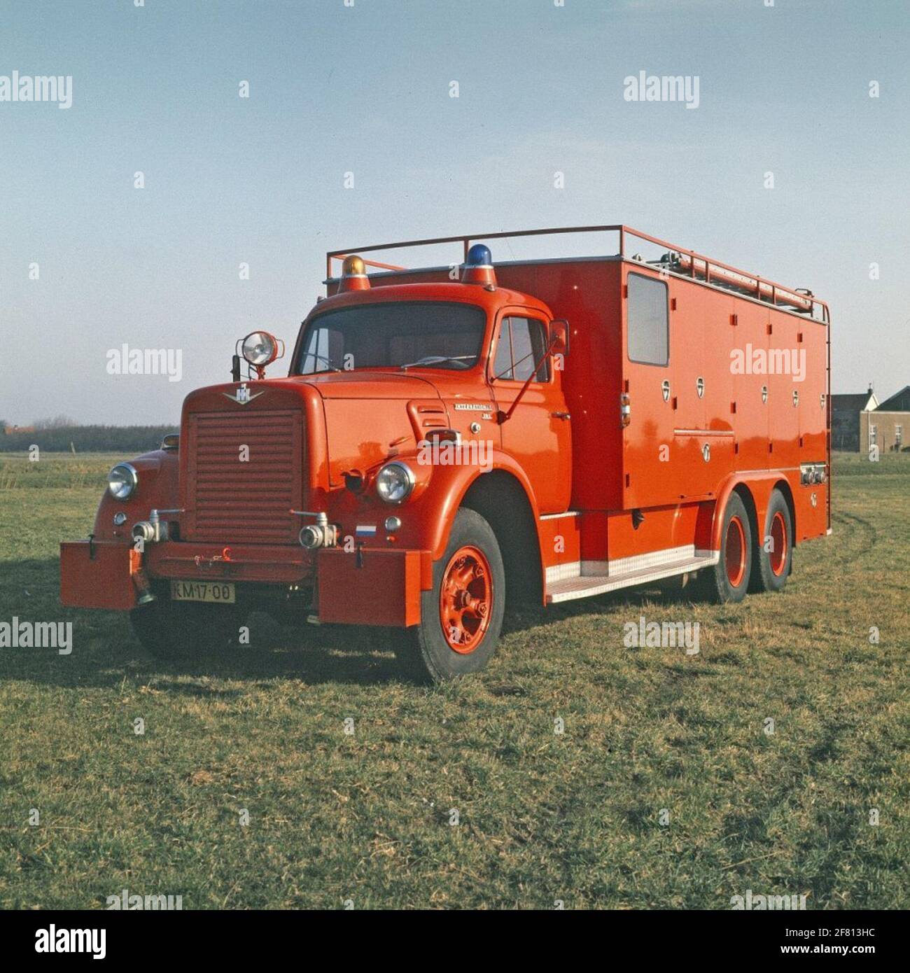 Crash tender at the Marineliegkamp Valkenburg Stock Photo - Alamy