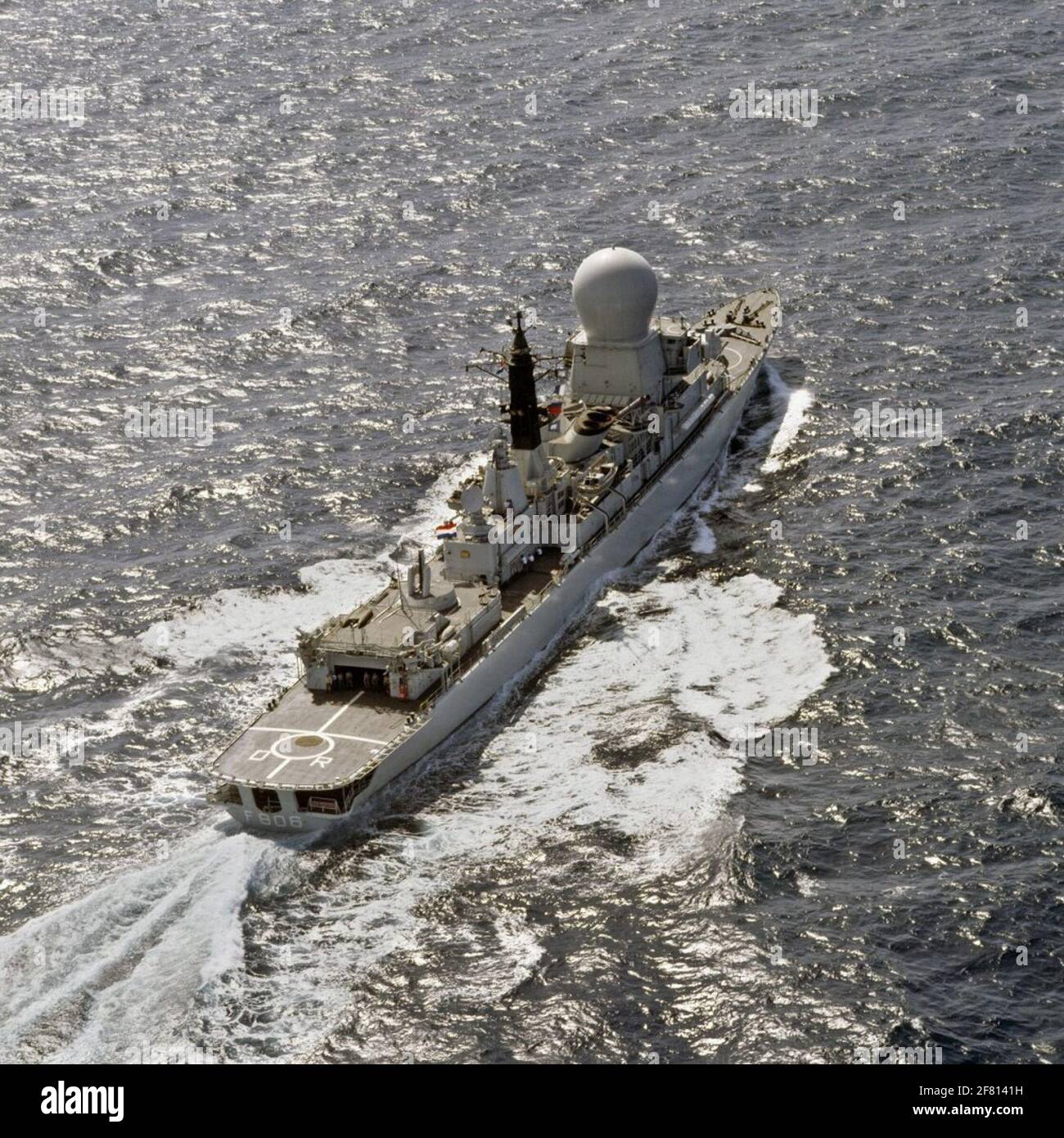 The GW frigate Hr.Ms. De Ruyter (1976-2001 Stock Photo - Alamy