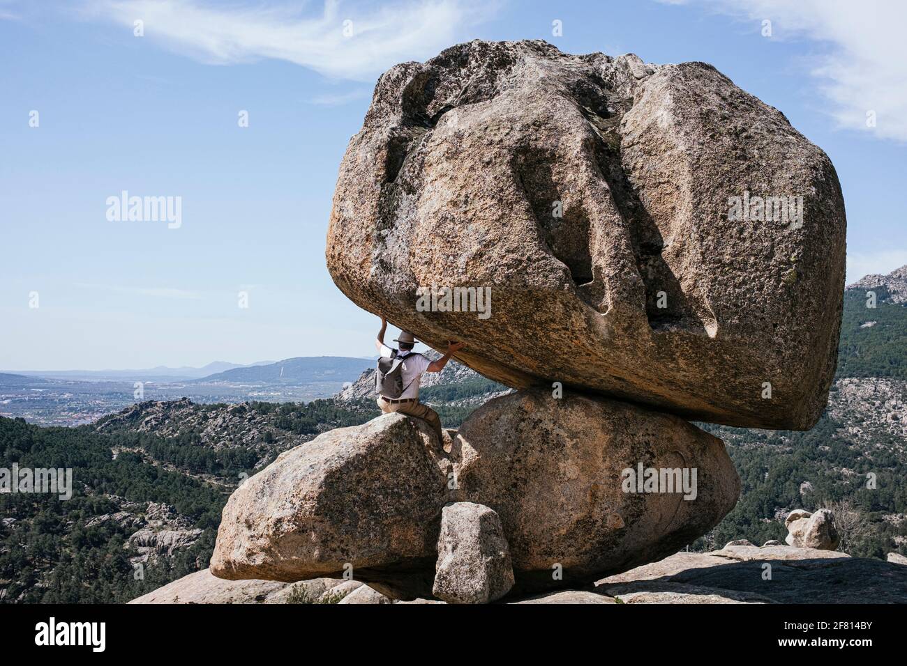 Holding the rock hi-res stock photography and images - Alamy