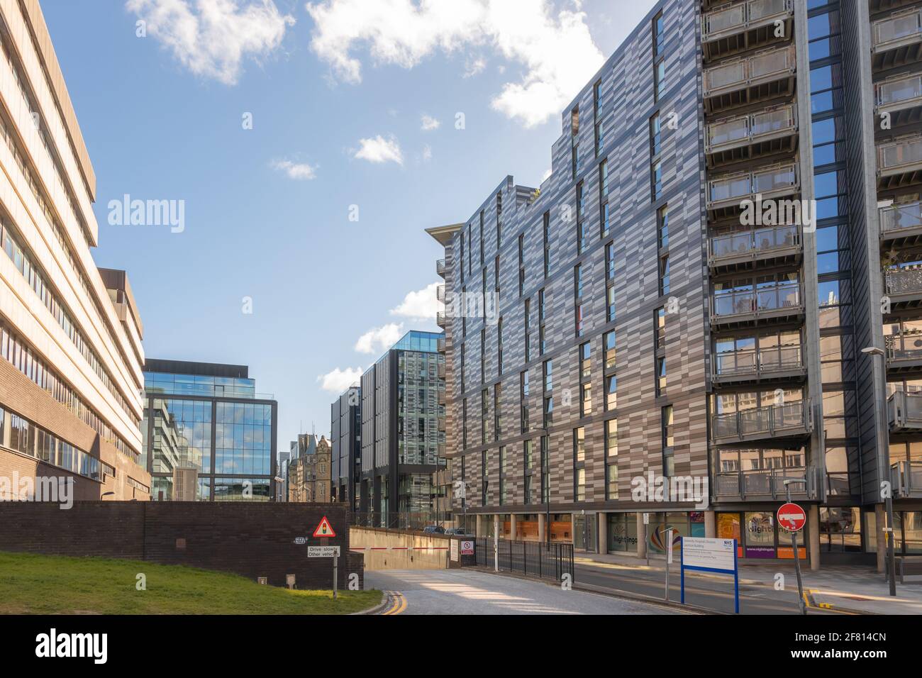 Edinburgh, Scotland - April 10 2021: Modern, sleek architecture design ...