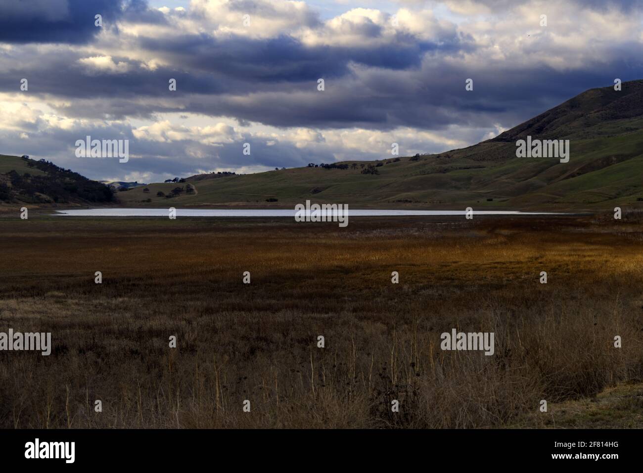 Paicines California Reservoir Stock Photo - Alamy