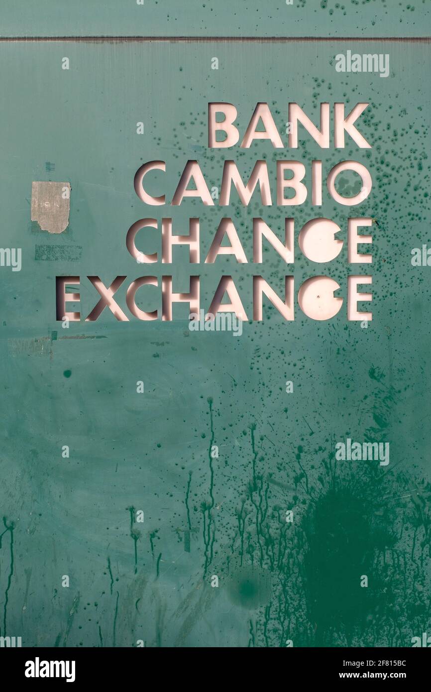 Money Changer Signage High Resolution Stock Photography and Images - Alamy