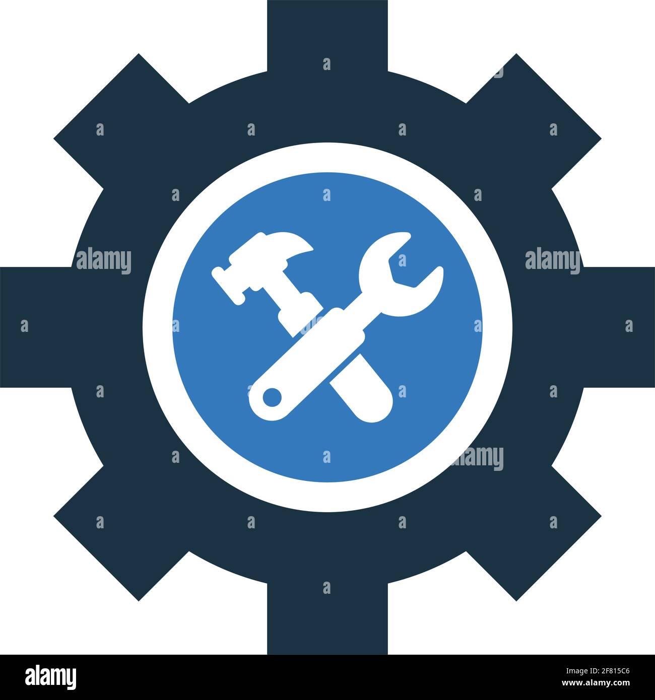 Setting, service tools, configuration, gear icon - Perfect for use in ...