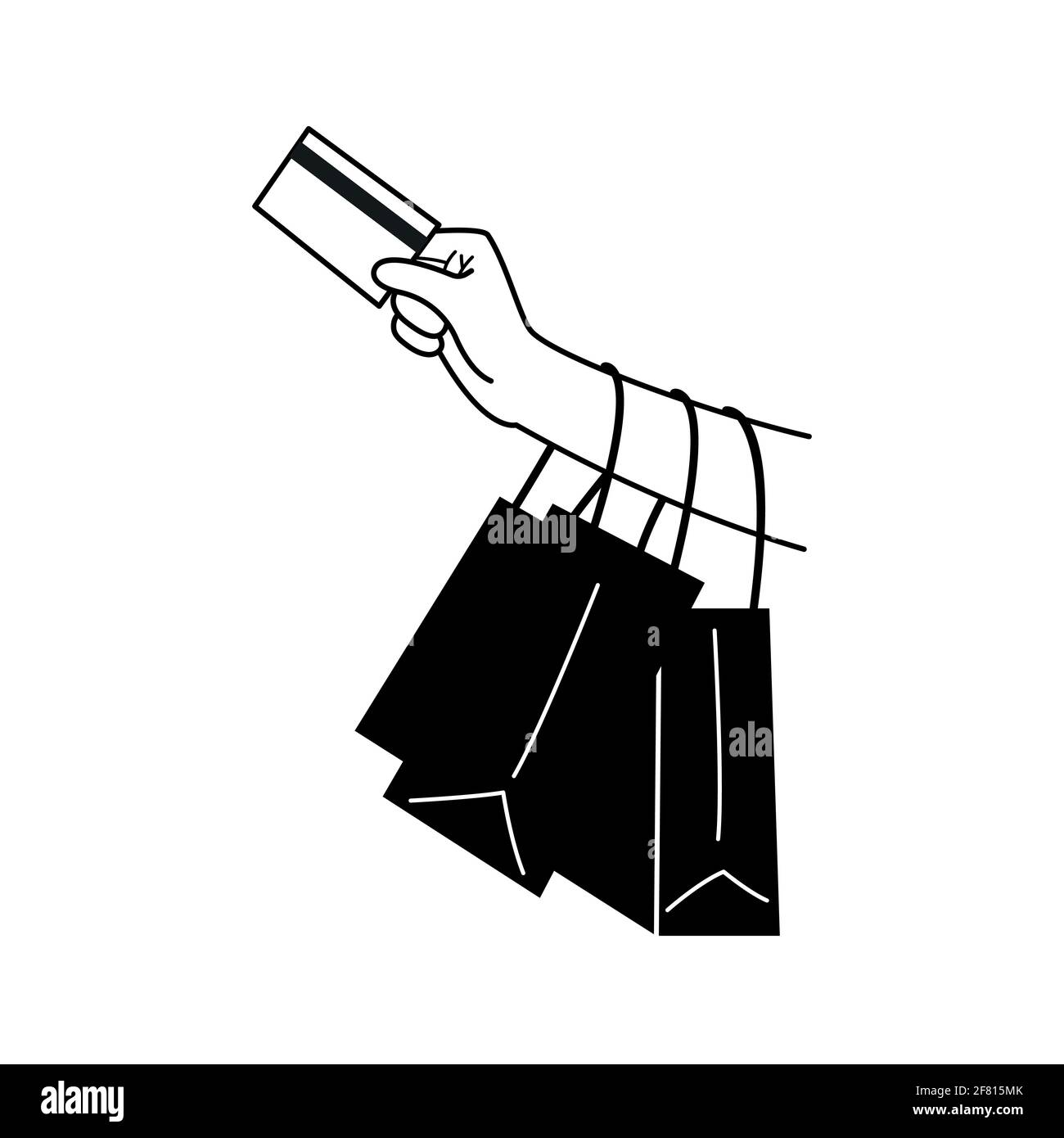 Shopping bag icon, shopping, packages, vector illustration isolated on ...