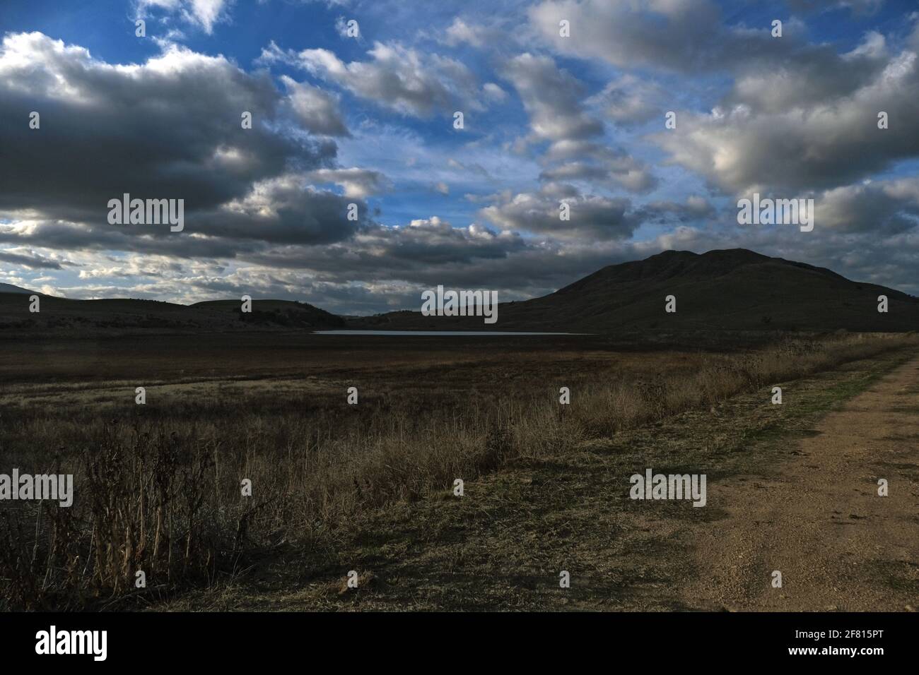 Paicines California Reservoir Stock Photo - Alamy