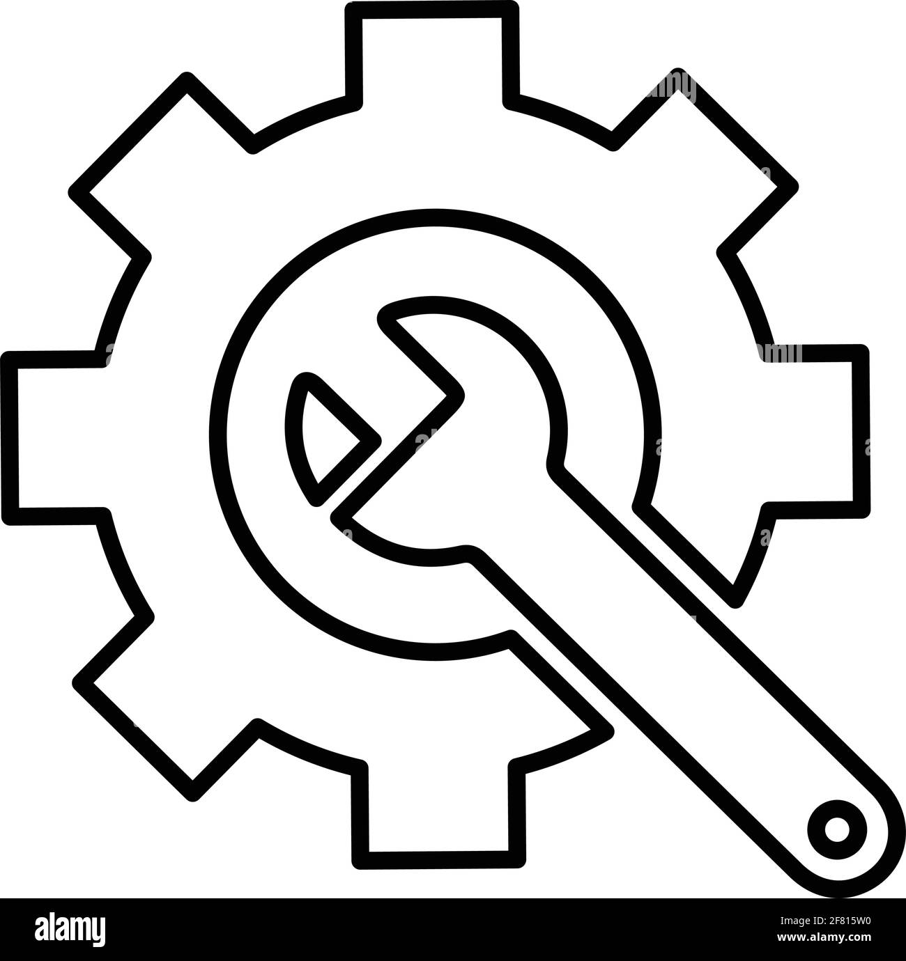 Setting, configuration, gear, repair tools icon - Perfect for use in ...