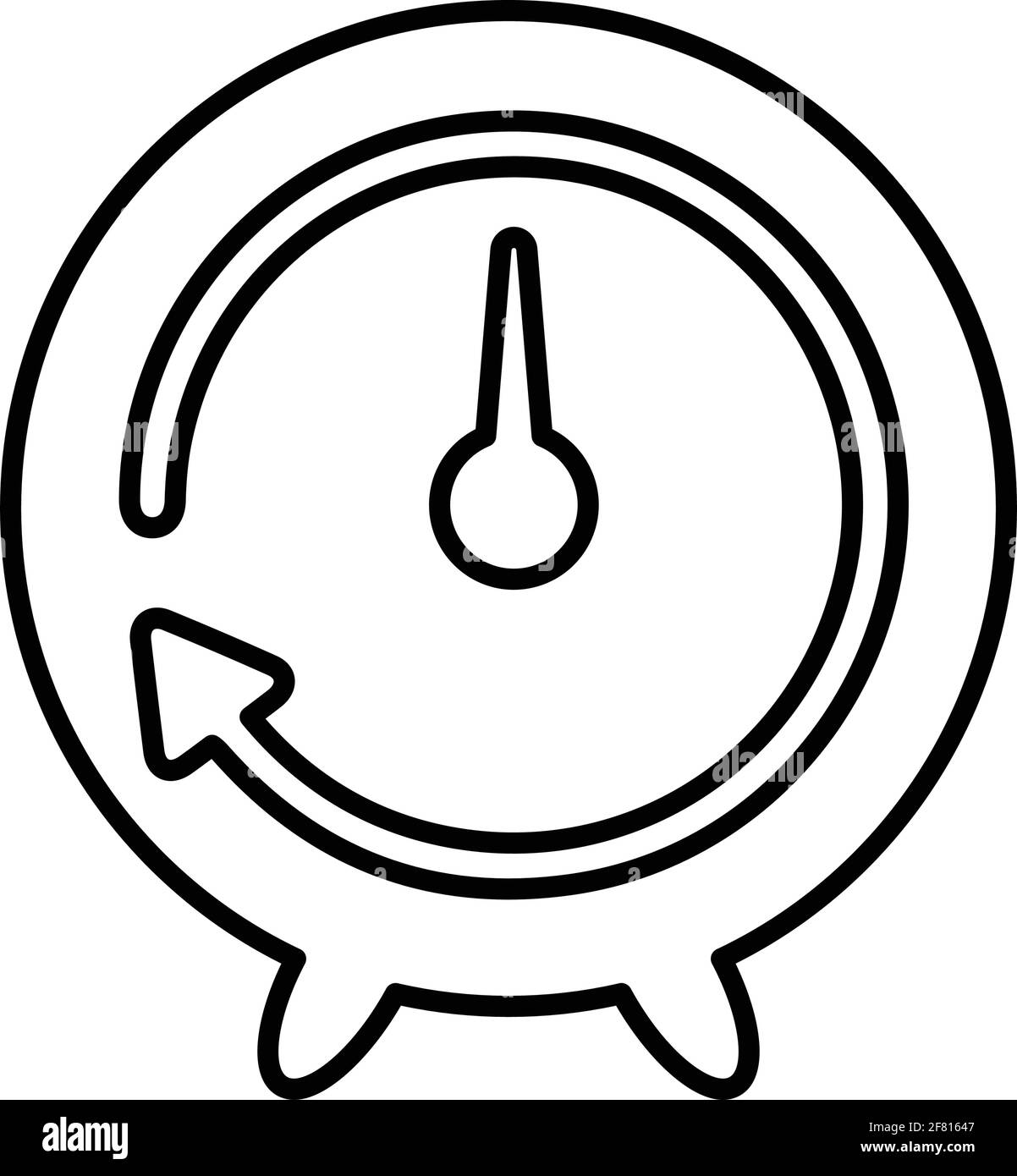 Reload time icon Stock Vector Images - Alamy