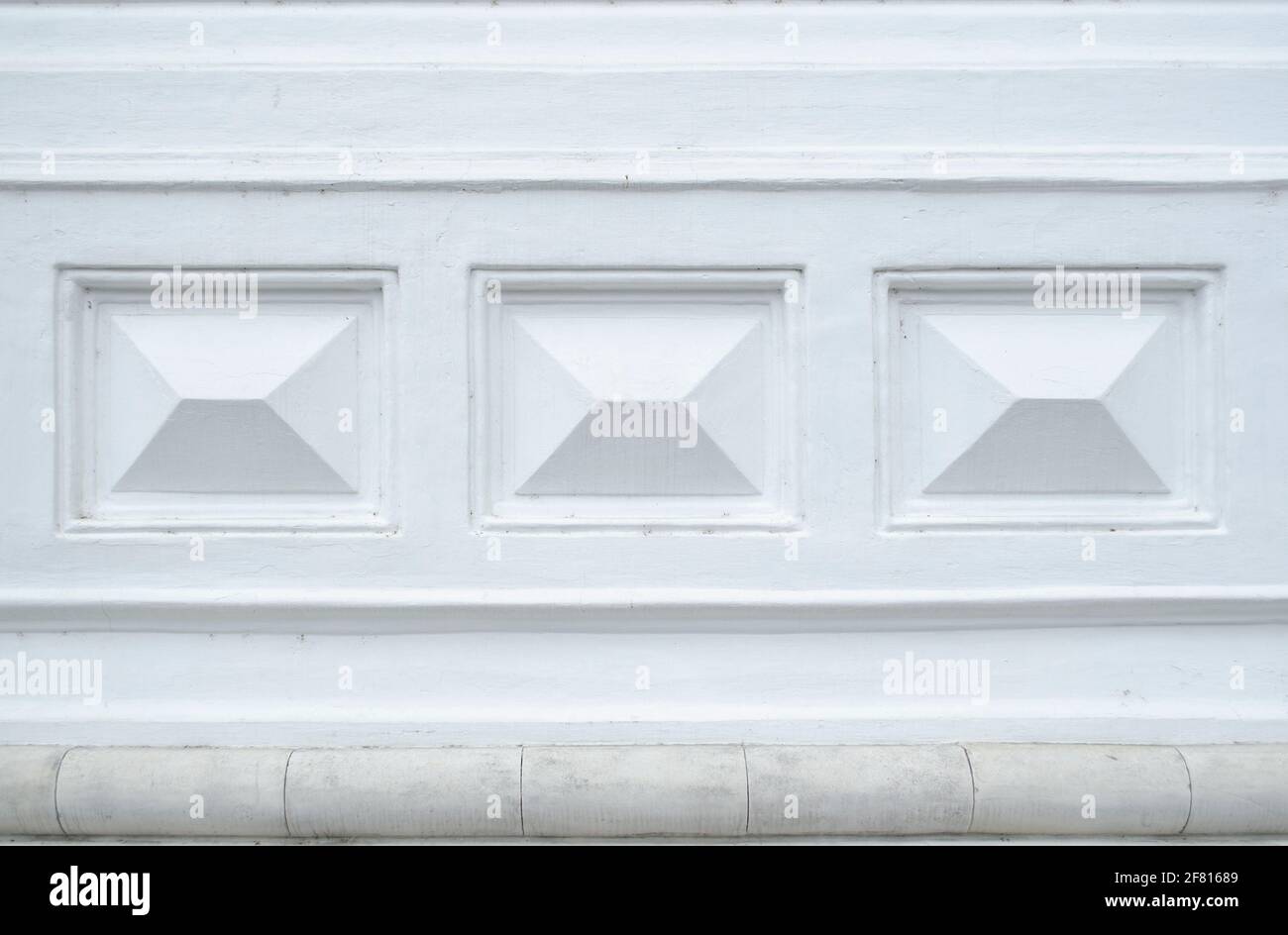 White Block high relief to decorated on the wall to surface dimension ...