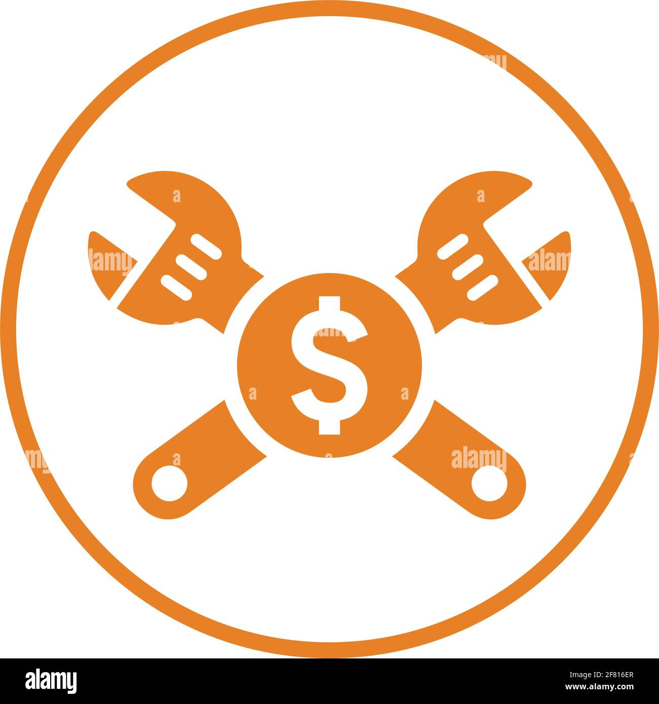 Business, work, service cost icon is use in designing and developing ...