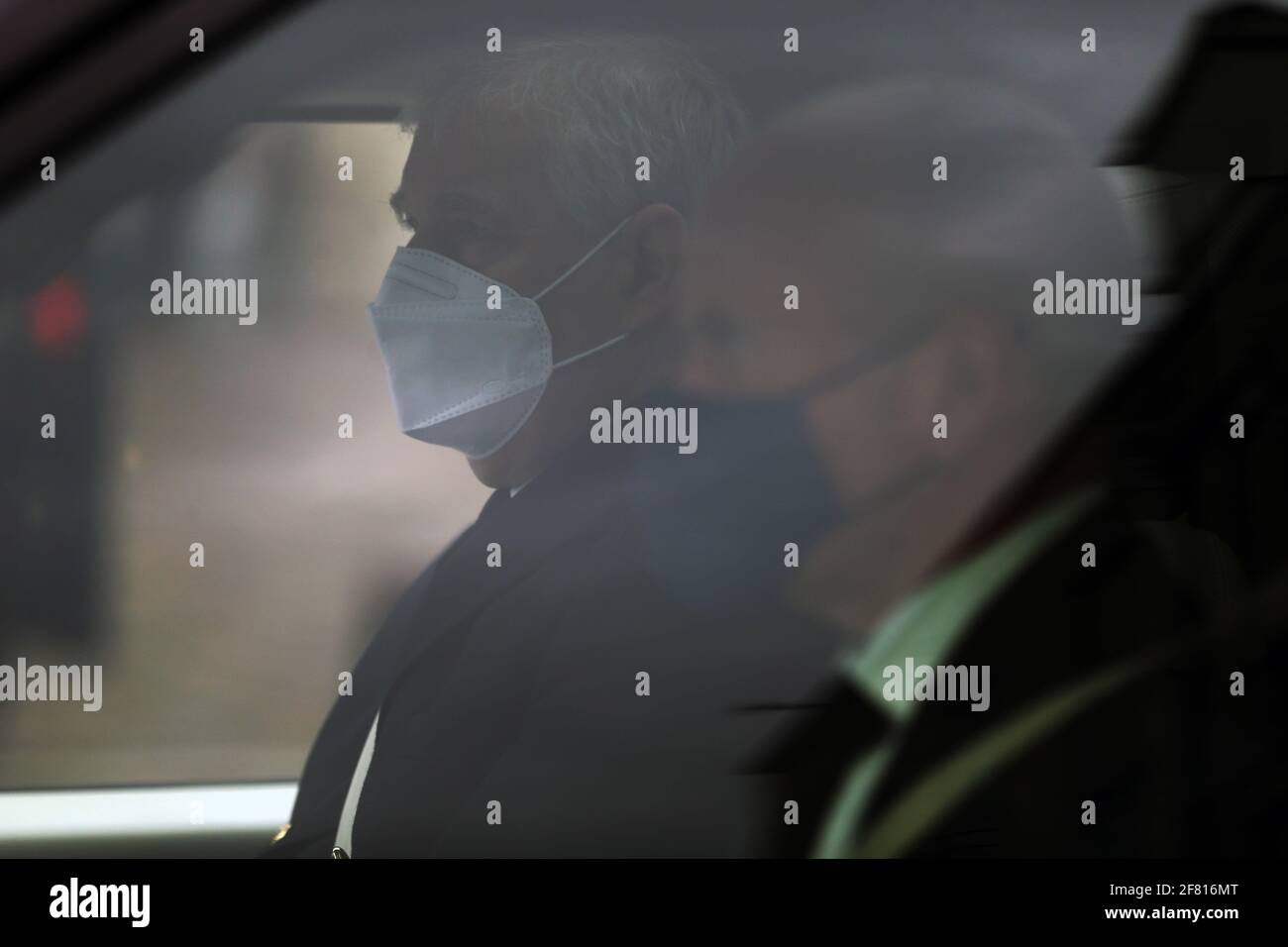 London, England, UK. 10th Apr, 2021. Prince Andrew leaves Windsor ...