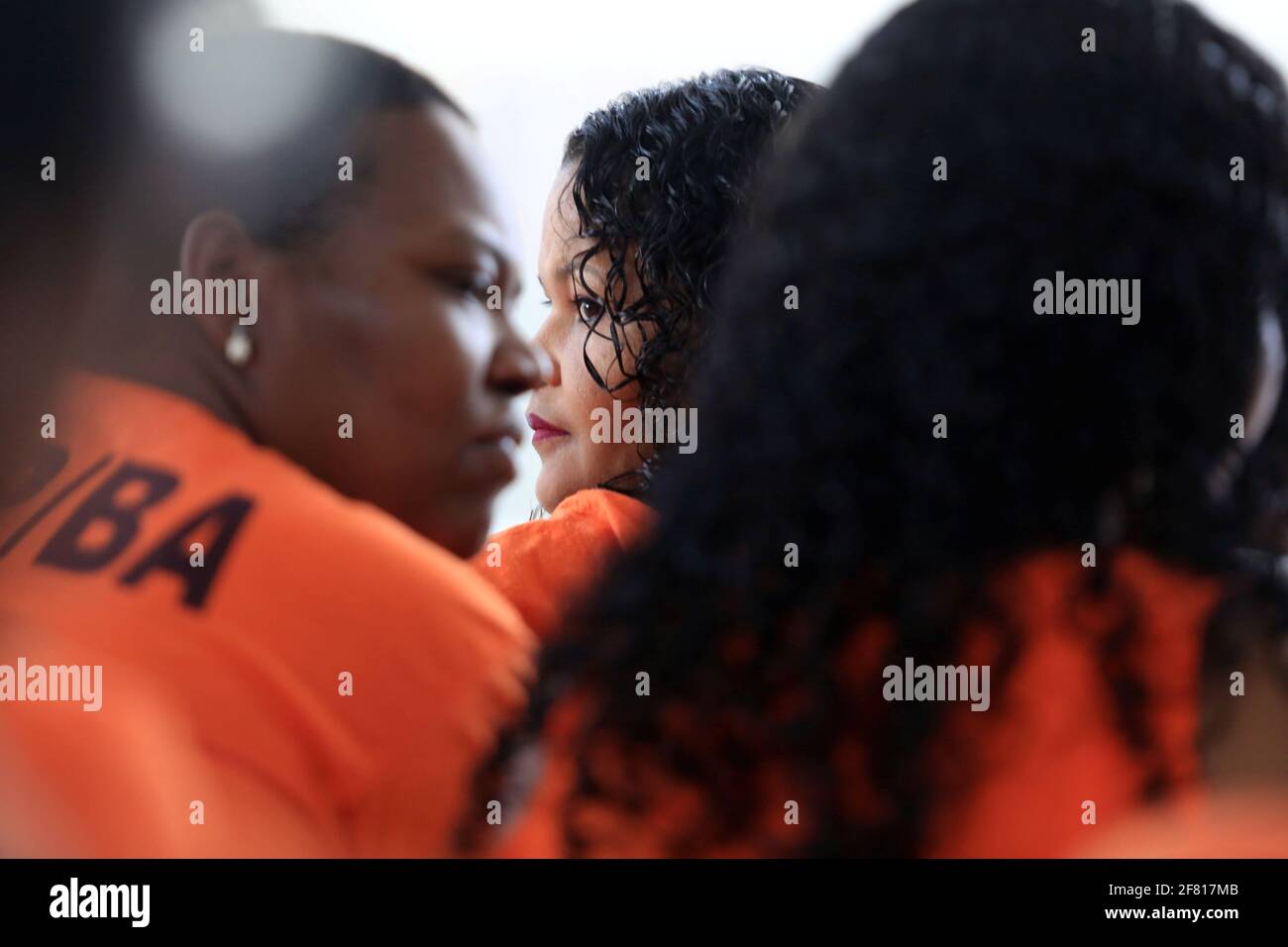salvador, bahia / brazil - july 25, 2016: Inmates from the Female ...