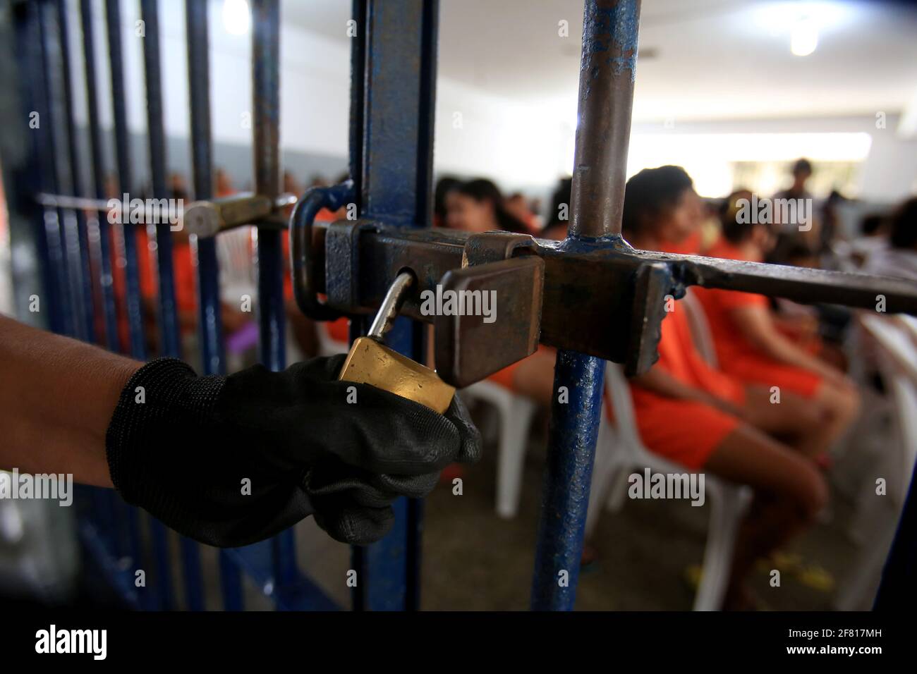 salvador, bahia / brazil - july 25, 2016: Inmates from the Female ...