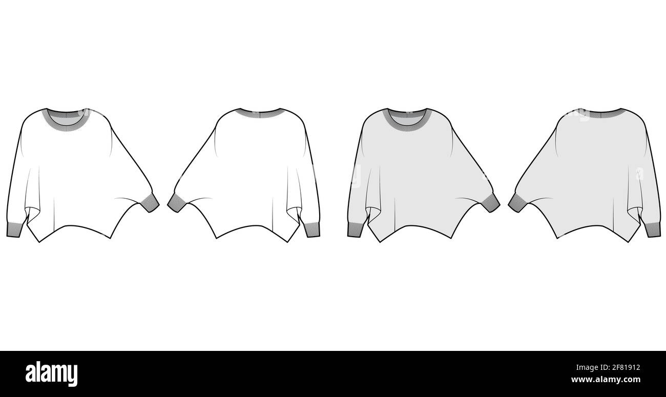 Batwing sleeve Stock Vector Images - Alamy