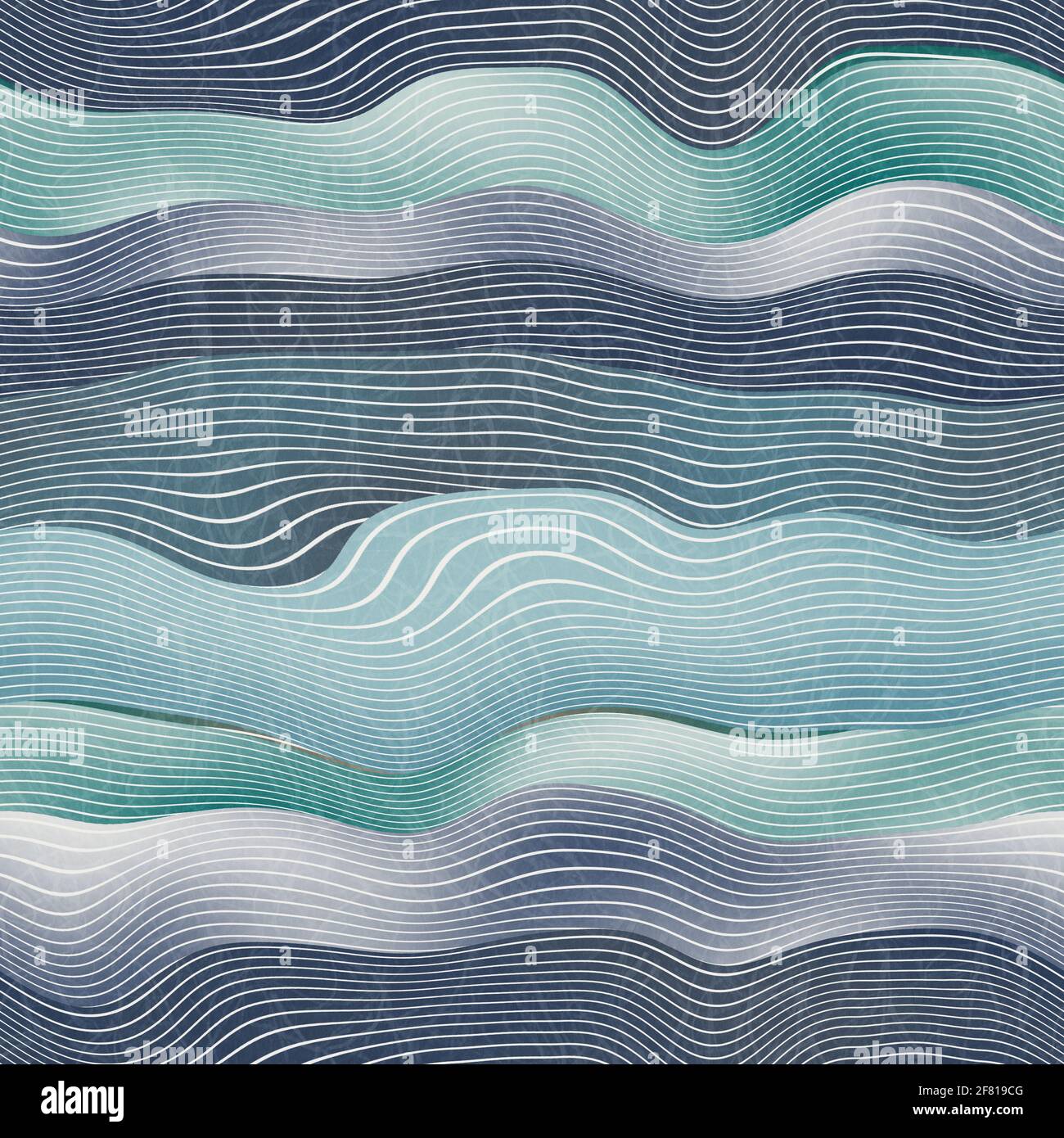 Seamless natural landscape hill pattern for print Stock Photo - Alamy