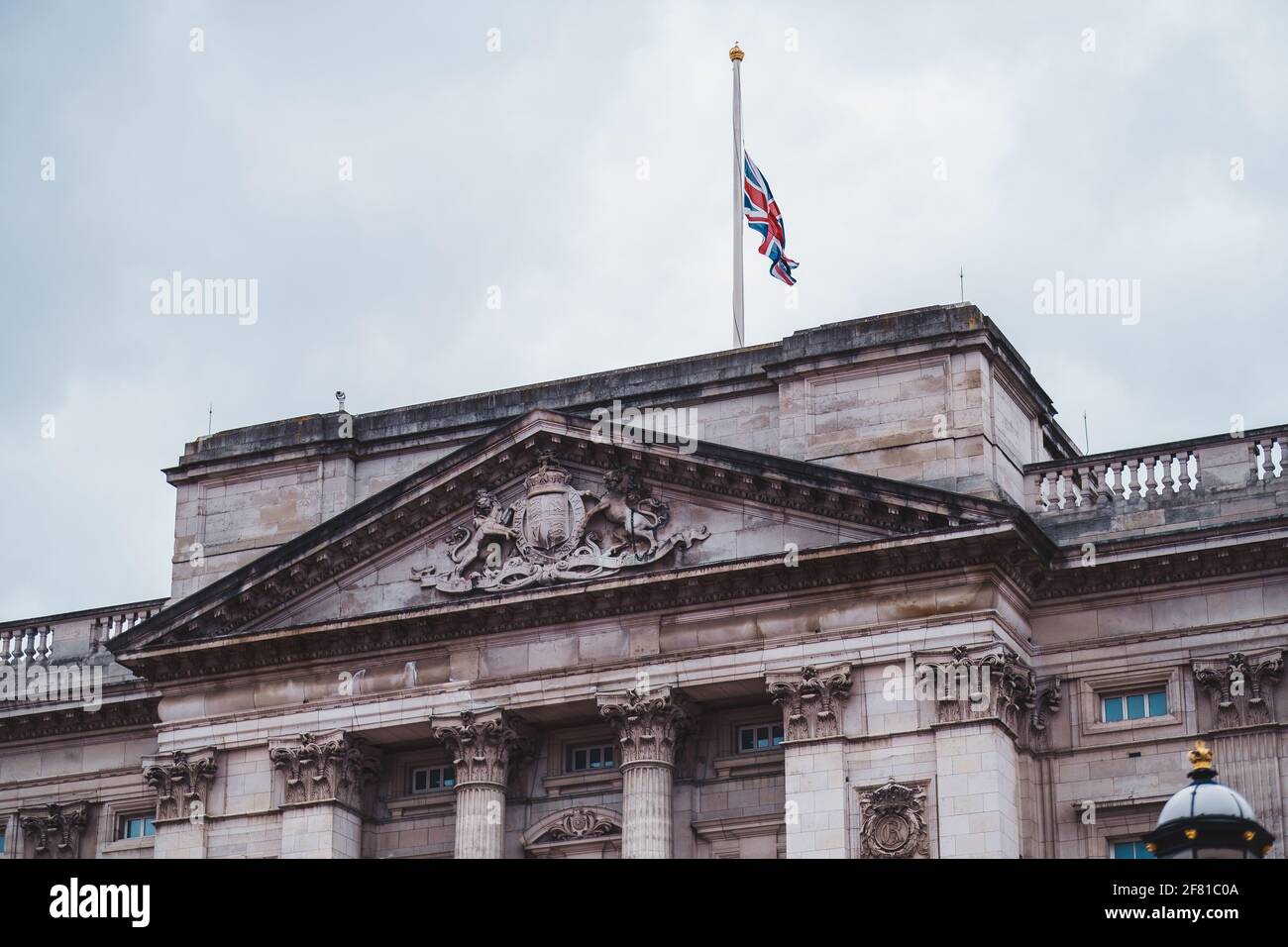 Prince philip funeral flag hi-res stock photography and images - Alamy