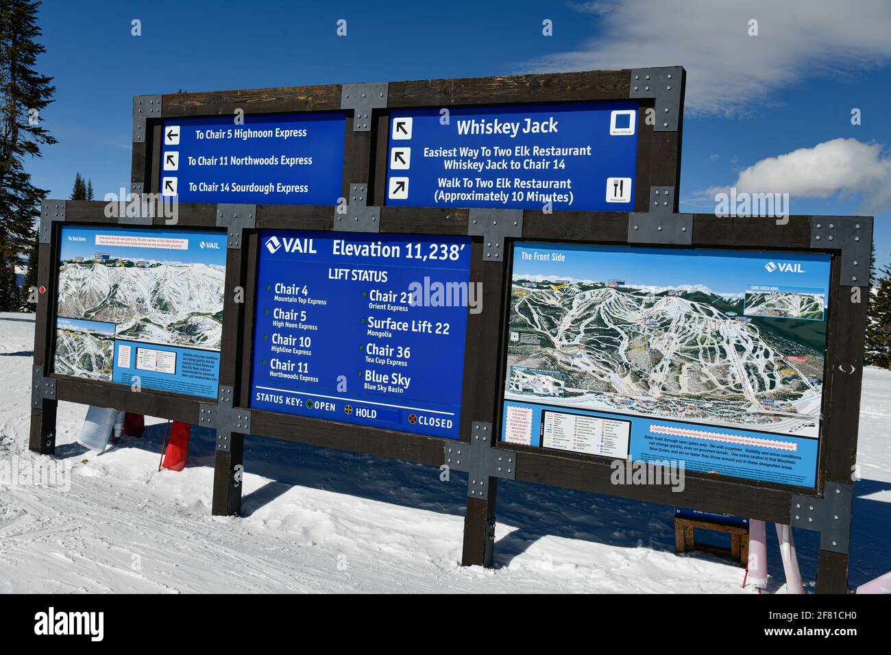 Ski slope map hi-res stock photography and images - Alamy