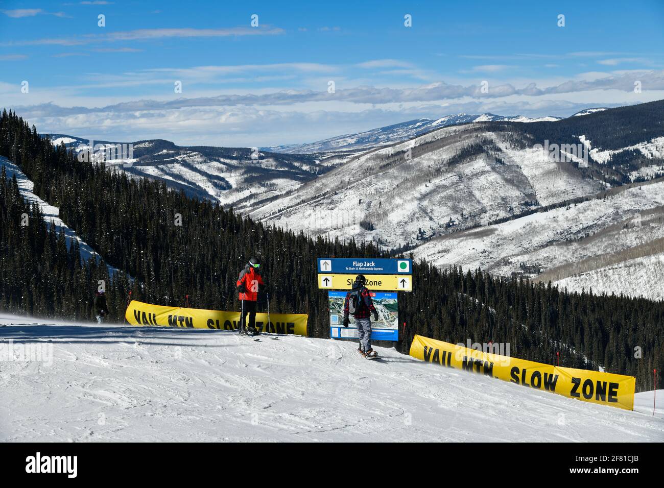 Vail mountain resort hi-res stock photography and images - Alamy